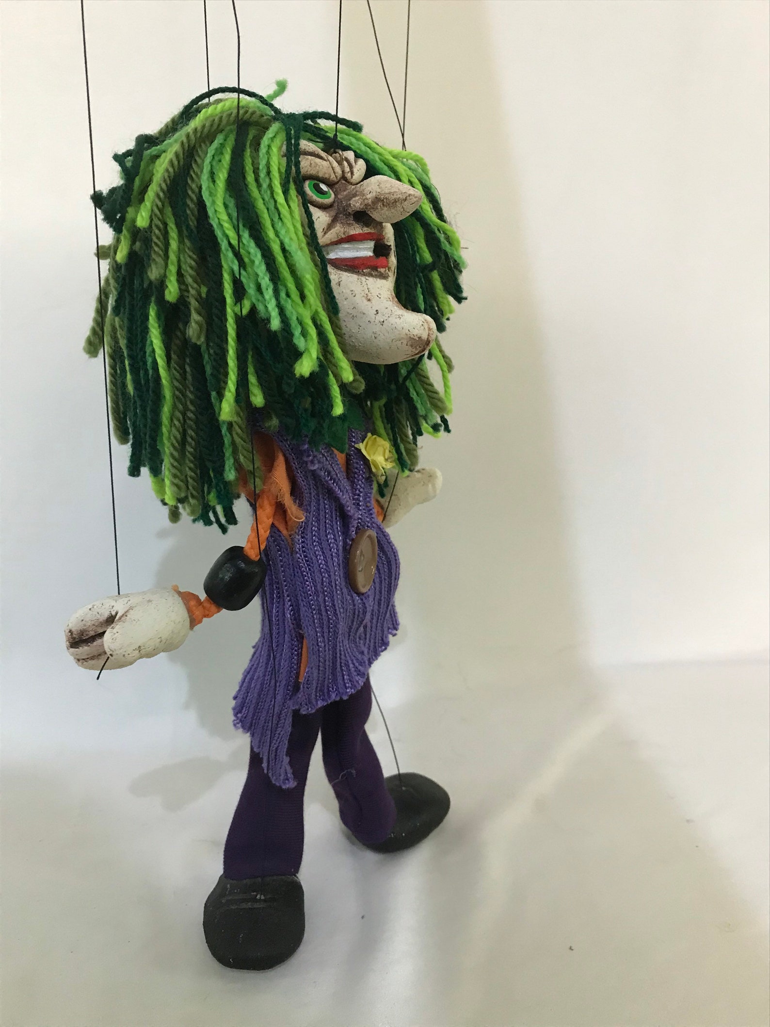 Batman's The Joker Marionette puppet Handmade by The | Etsy