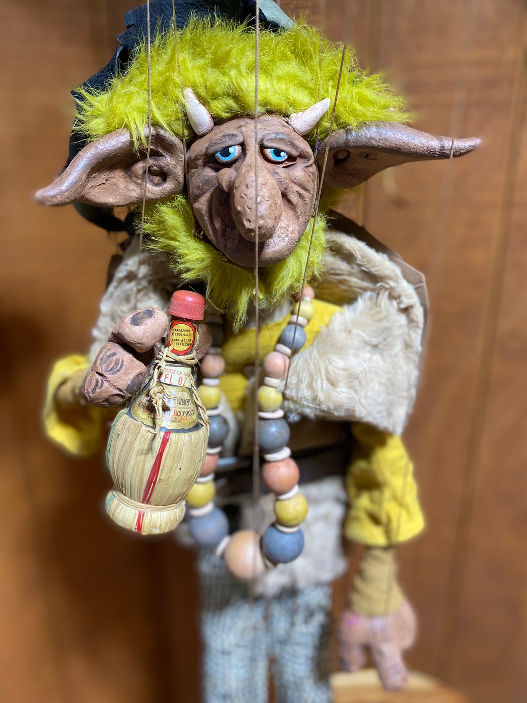 Drunken Brownie - Large Marionette - Etsy