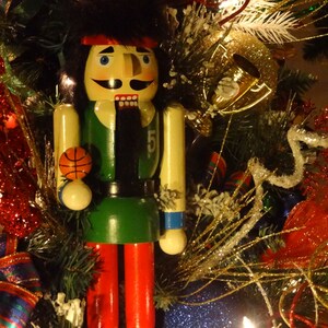 XL Sport Decorated Lighted Christmas Tree,large Basketball Tree ...