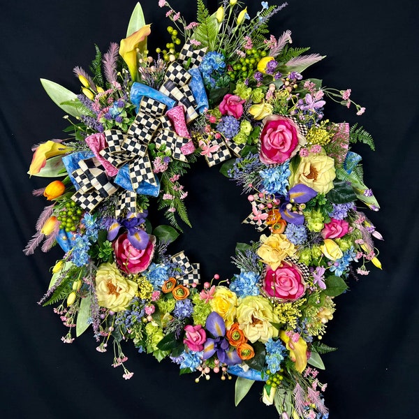 Luxury Wreaths for Door - Etsy