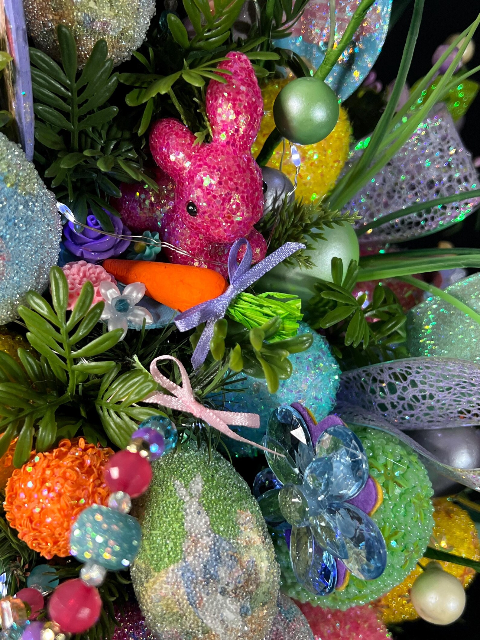 Lighted Easter Tree,elegant Easter Arrangement,unique Easter Decoration ...