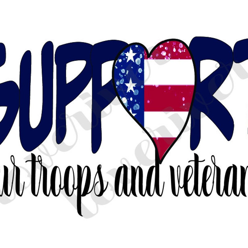 Military Support - Etsy