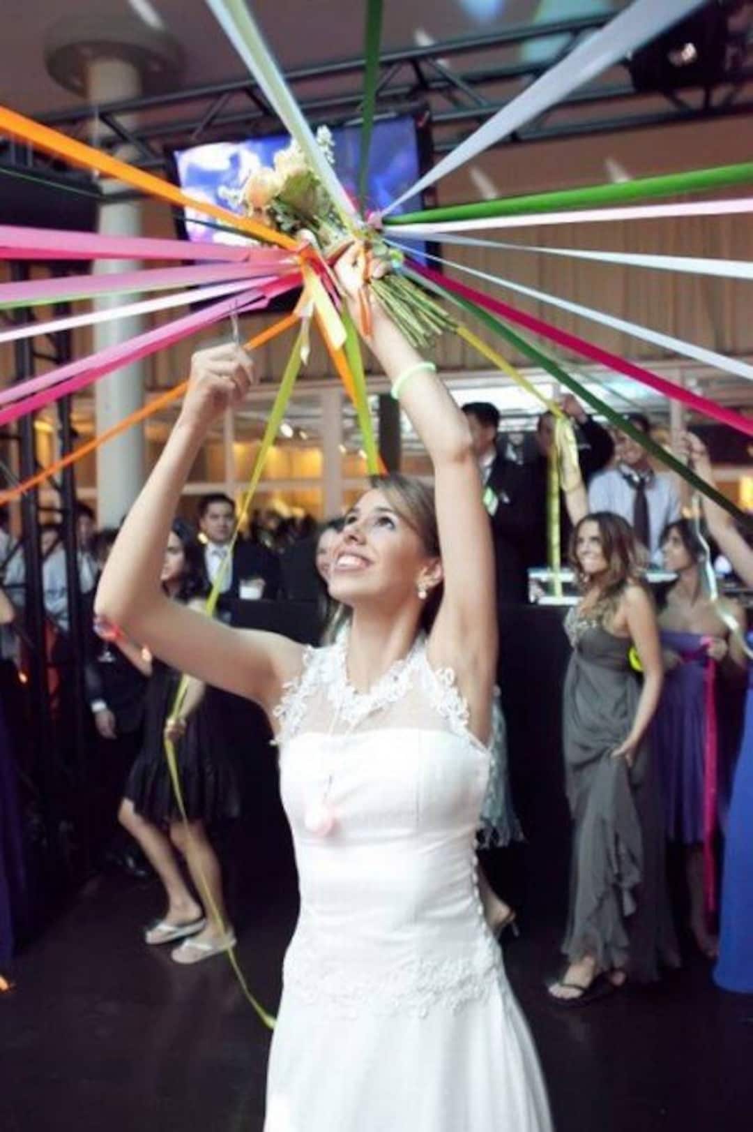 Bride Ribbon Game, Single Ribbon, Bridal Bouquet Ribbons, Bridal ...