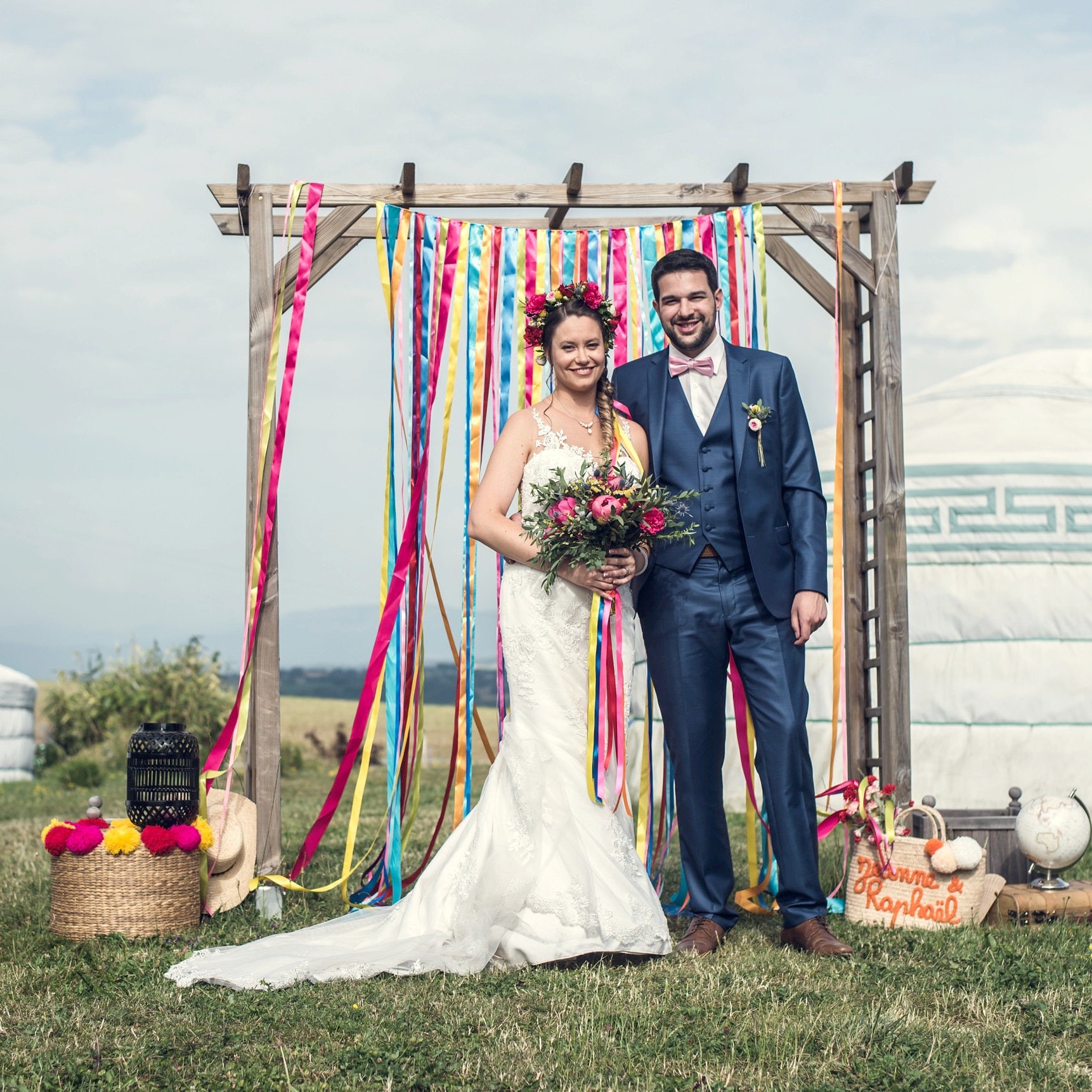 Ribbon ceremony wedding 60 photos - Astyledwedding.com