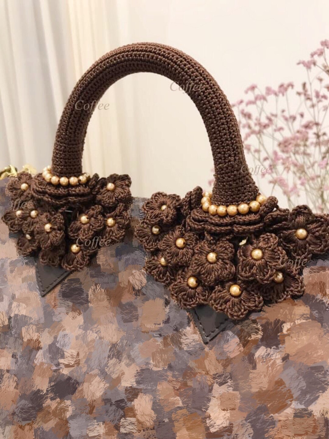 Free Shipping !!! Crochet Handle Cover for Speedy, Alma, Alma BB ...