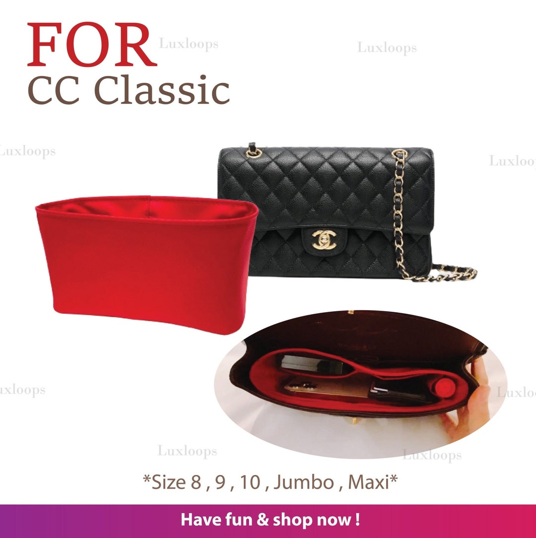Free Shipping !!! Chanel Bag Insert / Chanel Classic / Chanel Classic 8 ...
