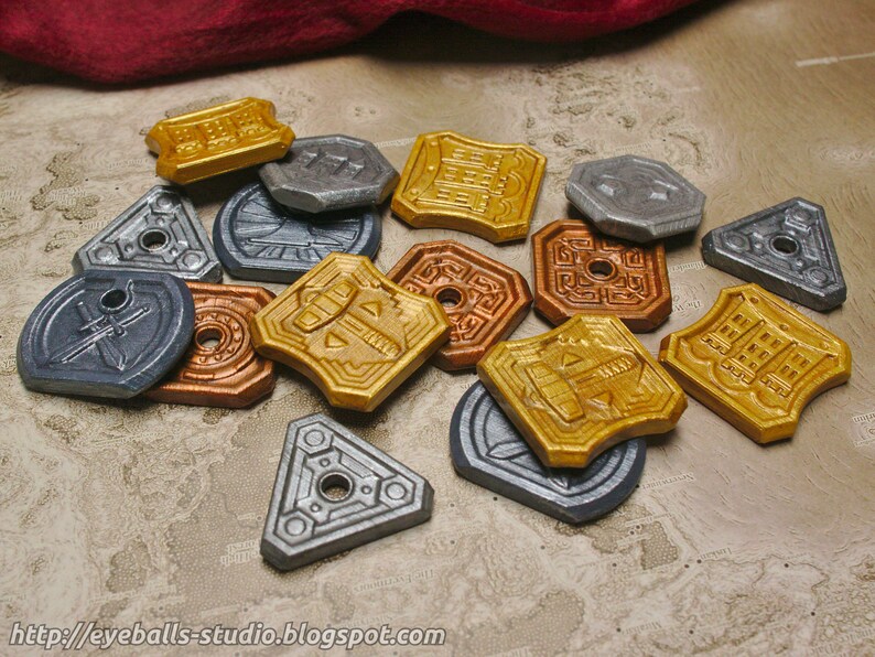 Dungeons & Dragons coins | Etsy