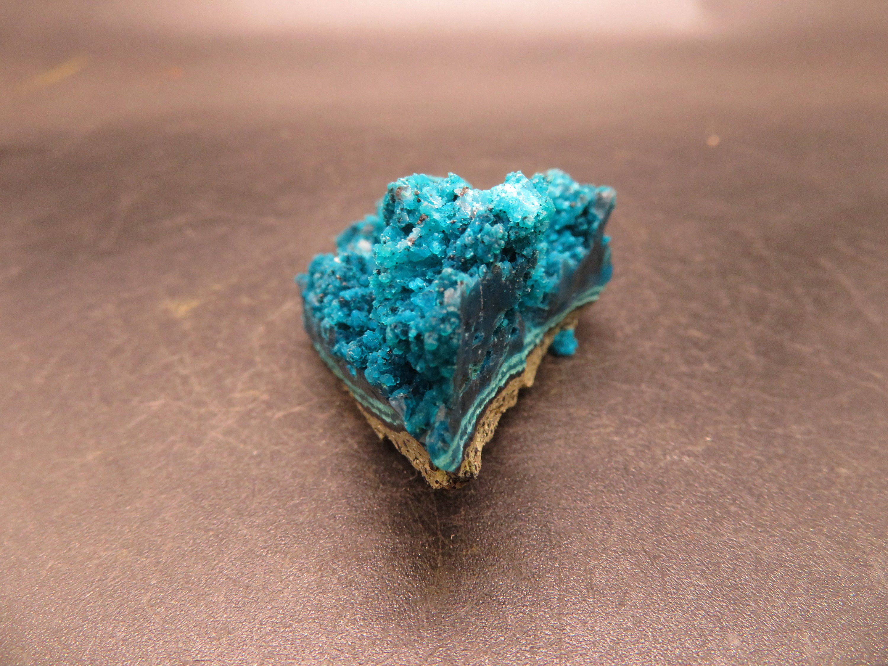 Crisocola - Mina Cunyari, Perú - Espécimen mineral en miniatura - Etsy ...