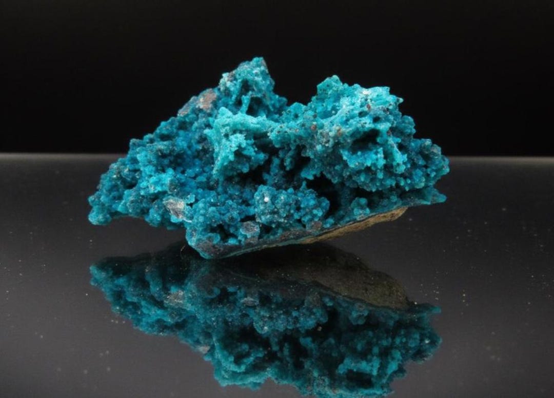 Crisocola - Mina Cunyari, Perú - Espécimen mineral en miniatura - Etsy ...