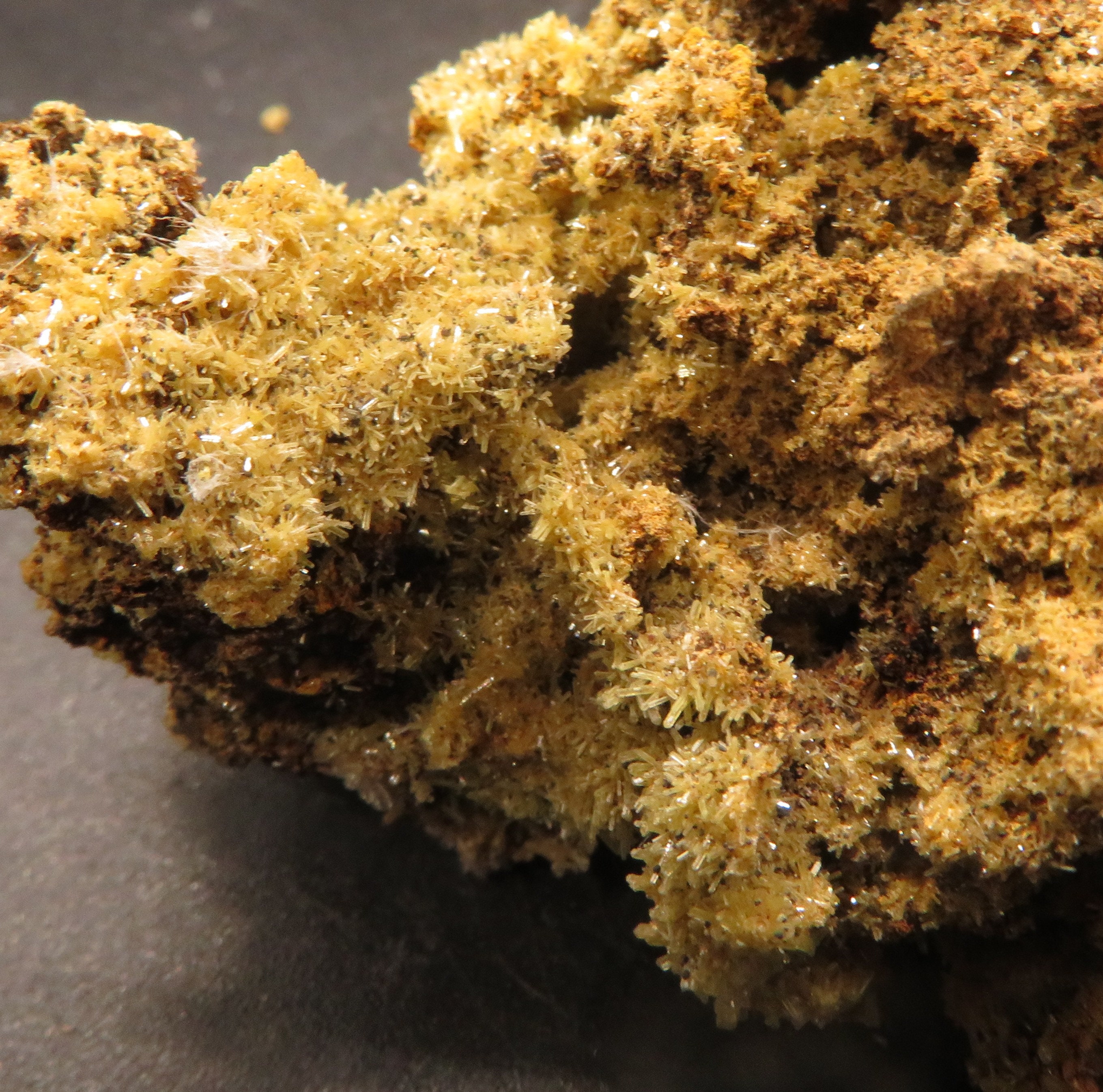 Green Mimetite on Goethite Mapimi Mexico Minitature | Etsy