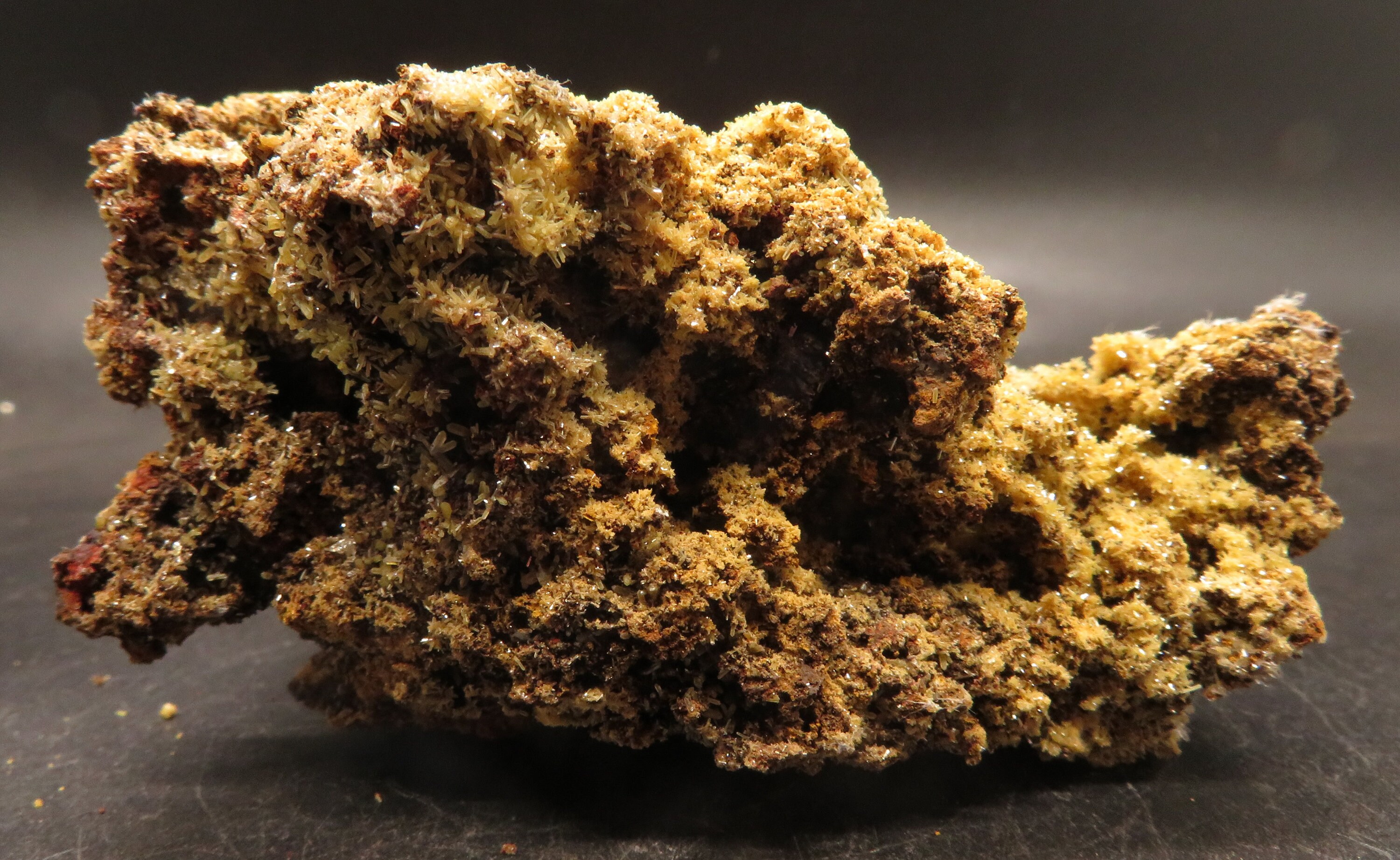 Green Mimetite on Goethite Mapimi Mexico Minitature | Etsy