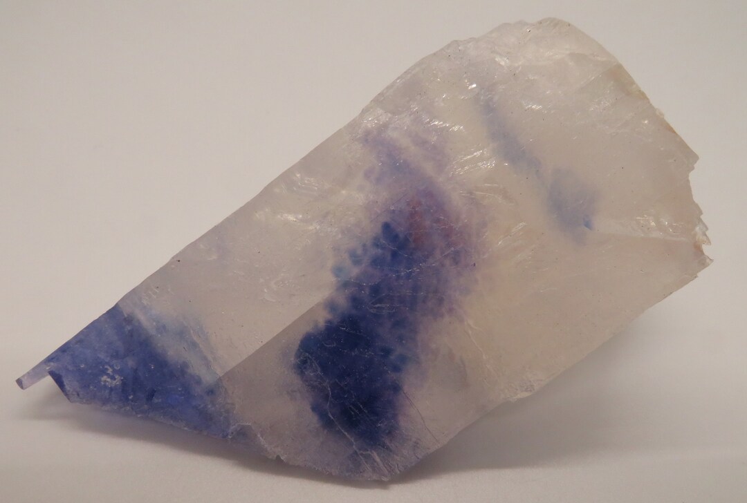 Blue Halite - Mosaic Potash Mine, Carlsbad, New Mexico - Small Cabinet ...