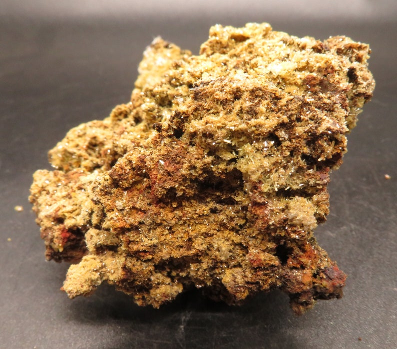 Green Mimetite on Goethite Mapimi Mexico Minitature | Etsy