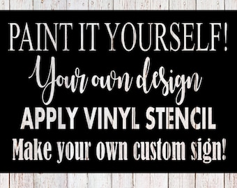 Stencils for wood signs | Etsy