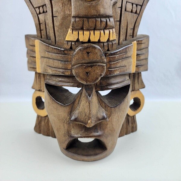 Mayan Mask - Etsy