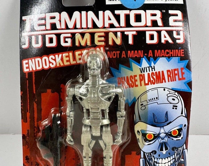 Terminator Two - Judgment Day Endoskeleton Toy Island 1995 No. 50105 - Etsy