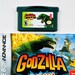 Godzilla Domination GBA Nintendo Game Boy Advance, 2002 Game & Disc VGC ...