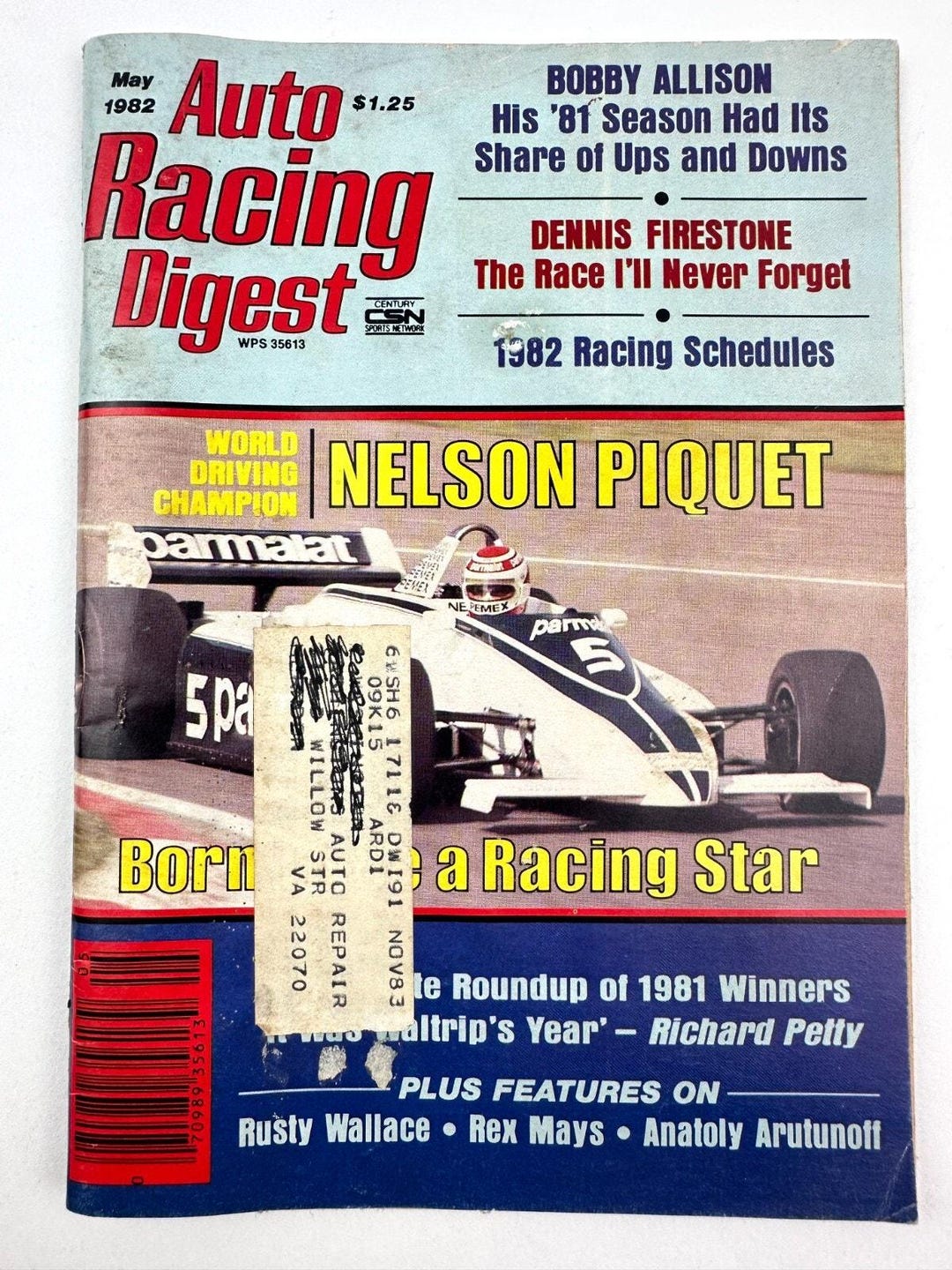 Vintage May 1984 Auto Racing Digest Collector Magazine Indycar See 9 ...