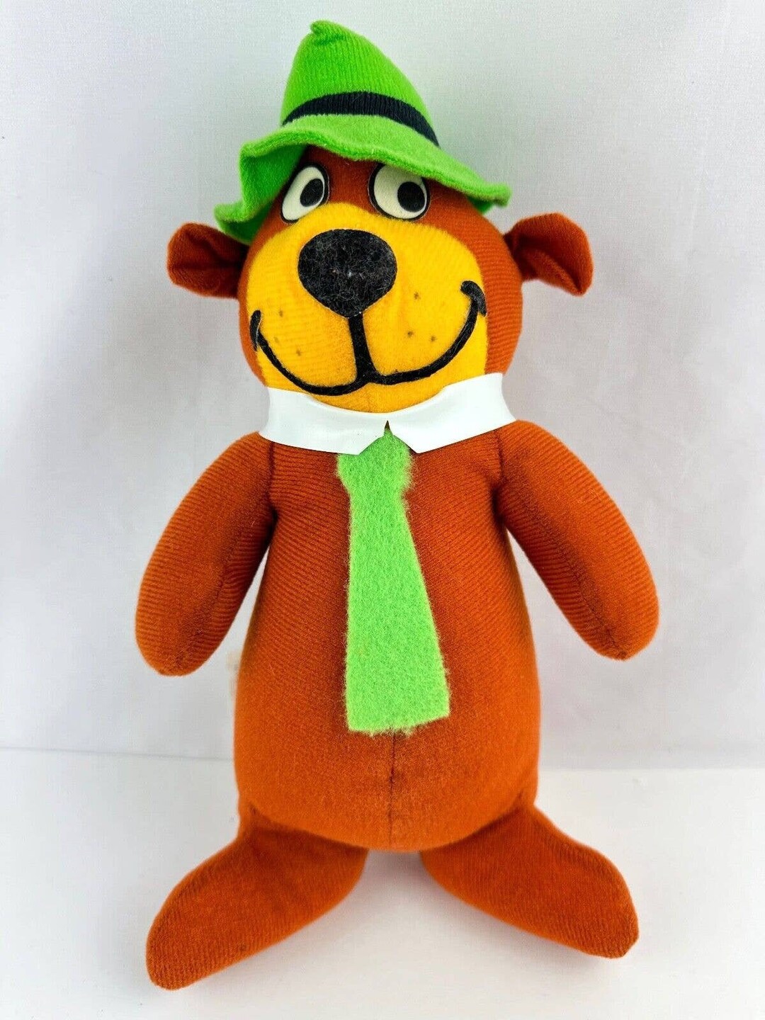 Vintage 1980 Yogi Bear Hanna-barbera Mighty Star Stuffed Animal Plush ...