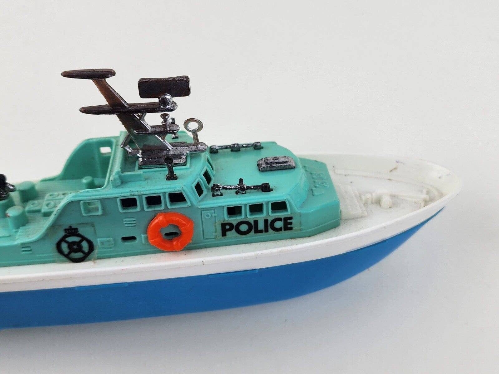 Roxy Toys Vintage Police Boat Battery Operated Not Working - Etsy