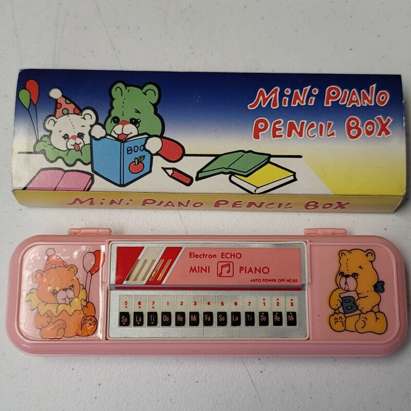 80s Pencil Case - Etsy