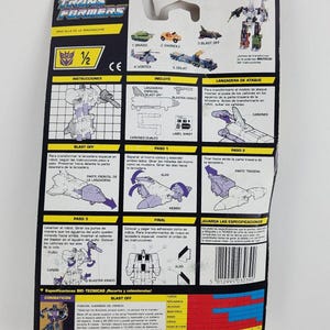 Transformers 1990 Combaticon Decepticon Blast off New Sealed Space ...