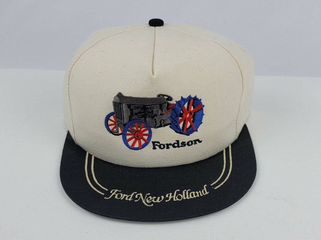 NOS Fordson Ford Tractor New Holland Hat K-products Snapback Farm ...