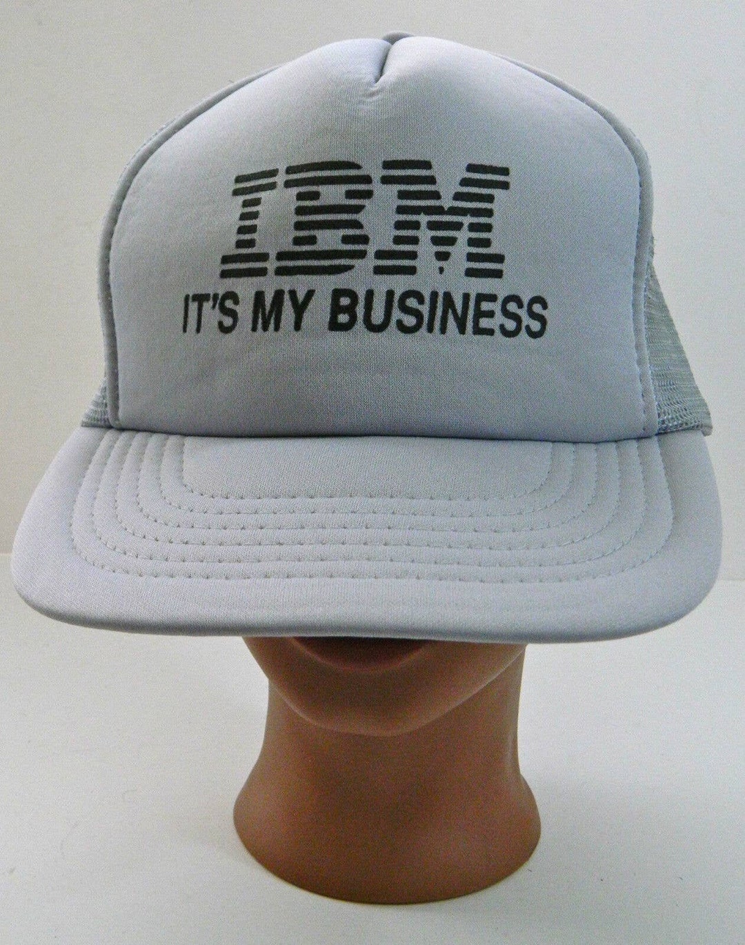 True Vintage IBM "it's My Business" Trucker Hat Snapback Hipster Cap ...