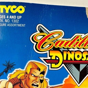 Vintage 1993 Tyco HAMMER TERHUNE Evil Poacher Cadillacs & Dinosaurs ...