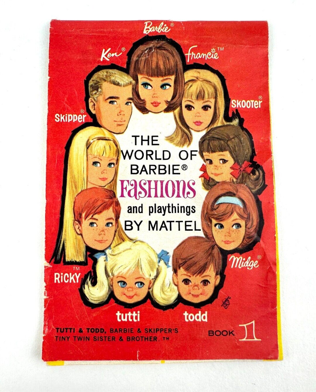 Vintage the World of Barbie Fashions & Playthings Book 1 Pamphlet ...