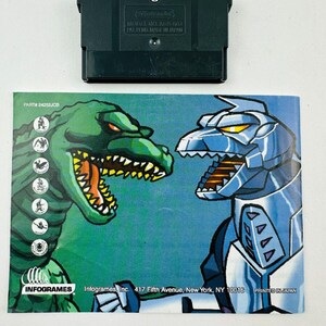 Godzilla Domination GBA Nintendo Game Boy Advance, 2002 Game & Disc VGC ...