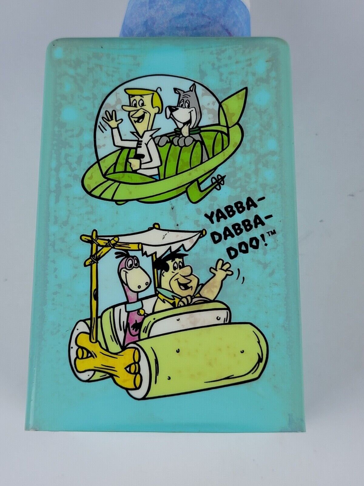 Vtg Hanna-barbera Jetsons Flintstones Cartoon Plastic Dixie Cup Holder ...