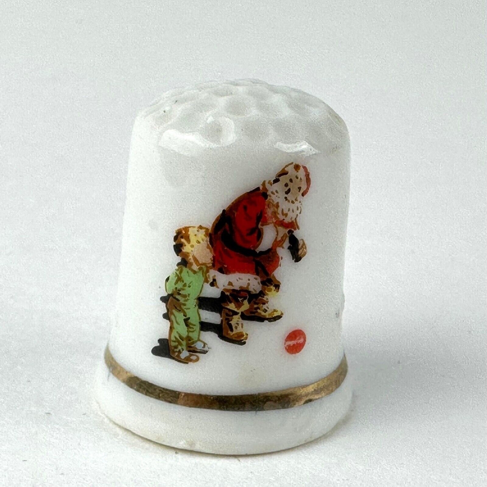 Coke Coca Cola 1 Thimble Bone China Thimble W Gold Trim - Etsy