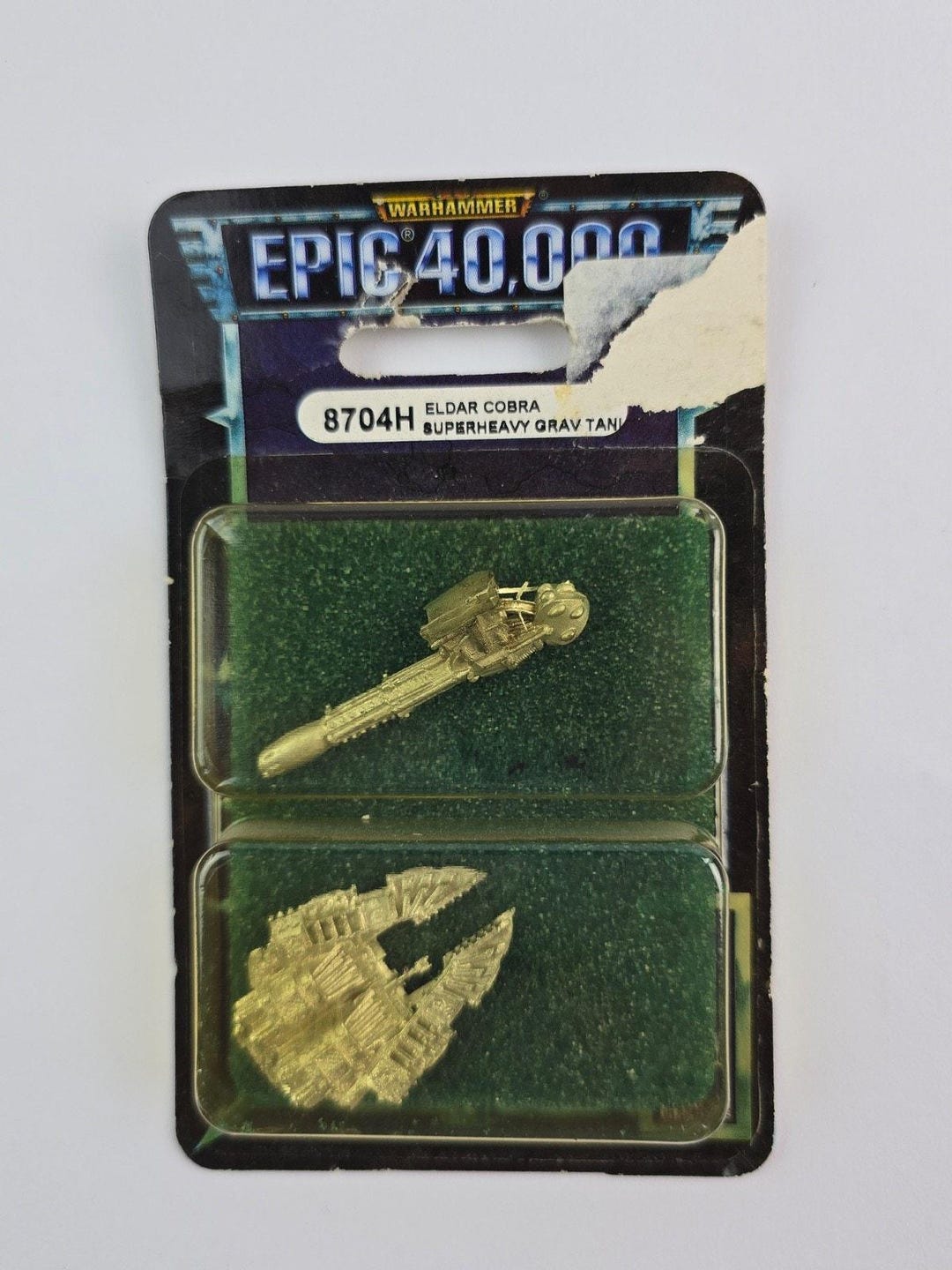 Warhammer Epic 40k Eldar Cobra Super Heavy Grav Tank 8704H Sealed - Etsy