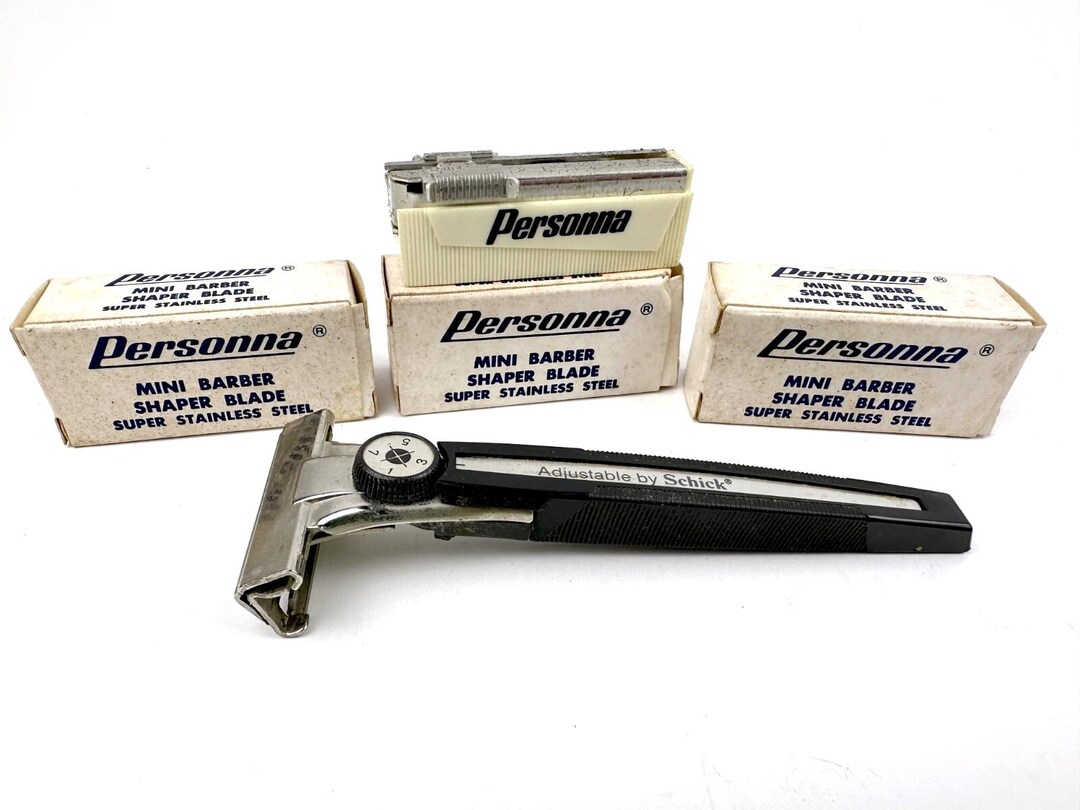 Vnt Schick Injector Single Edge Safety Razor GC & 7 Pks of Razors, 20 ...
