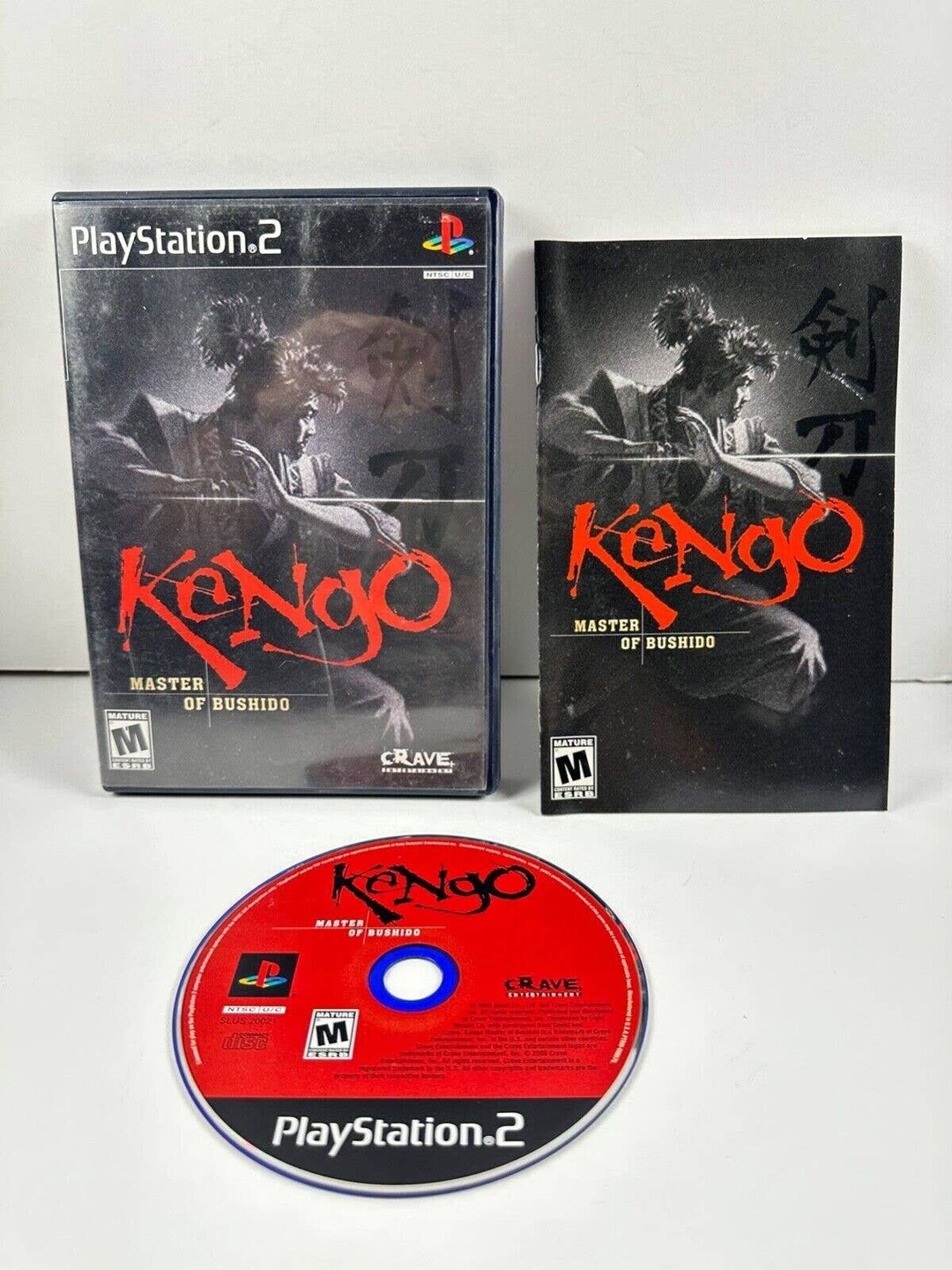 Kengo Master of Bushido Playstation 2 PS2, 2000 Complete Game W/manual ...