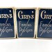 Vintage Gray's Famous Popcorn Empty Box From Cracker Barrel Blue ...