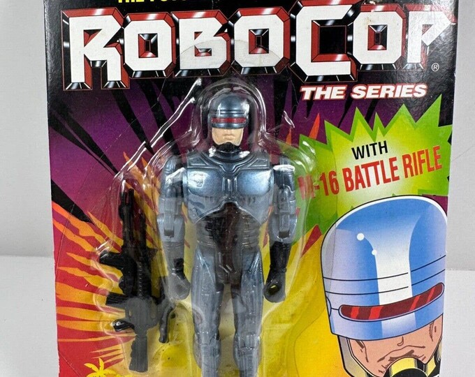 1995 Robocop the Series M-16 Battle Rifle Action Figure No.50103 NOS ...