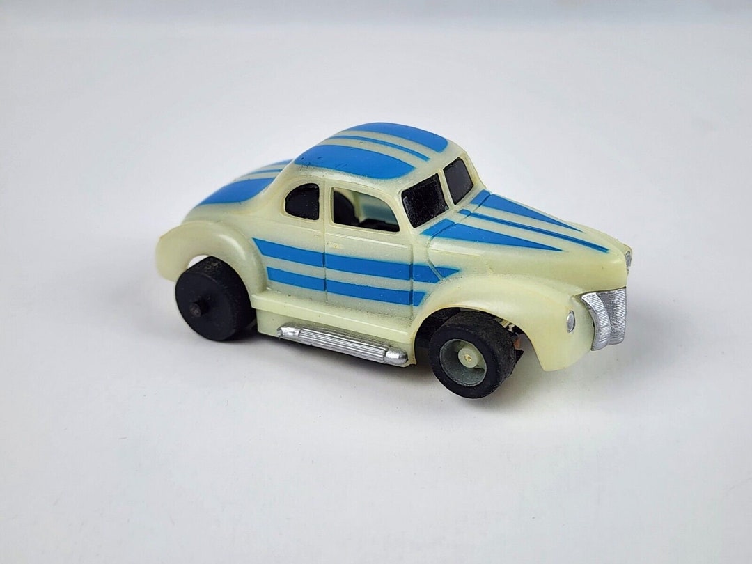 40 Ford Coupe Nite Glow Tyco HO Slot Car Super Clean 9v Tested - Etsy