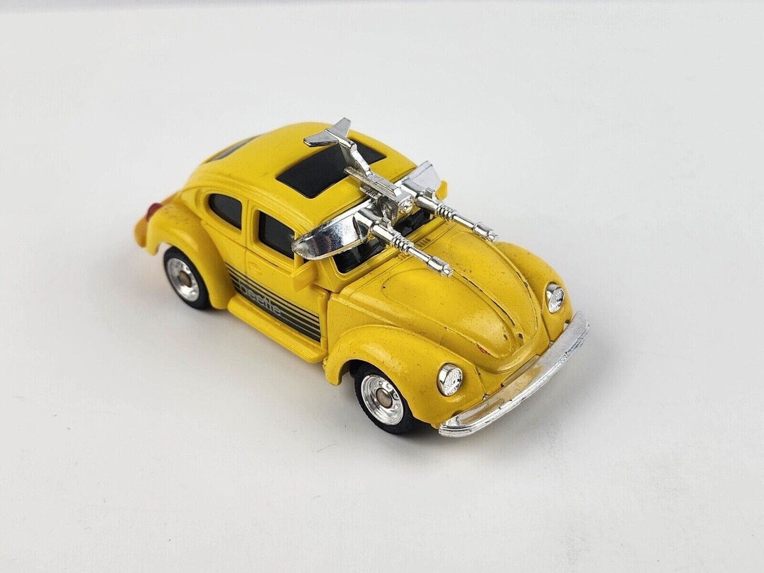 Vintage Super Go-bots Bug Bite VW Beetle Bandai 1984 Complete Excellent ...