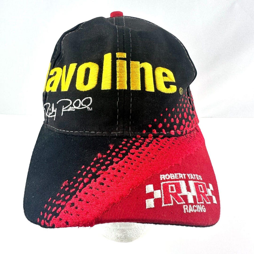 Vntg 90's Ricky Rudd #28 Snapback Hat Chase Authentics Nascar Texaco ...