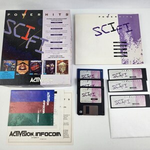 Activision Power Hits Sci-fi Big Box PC Game Pack IBM 5-games 100% ...