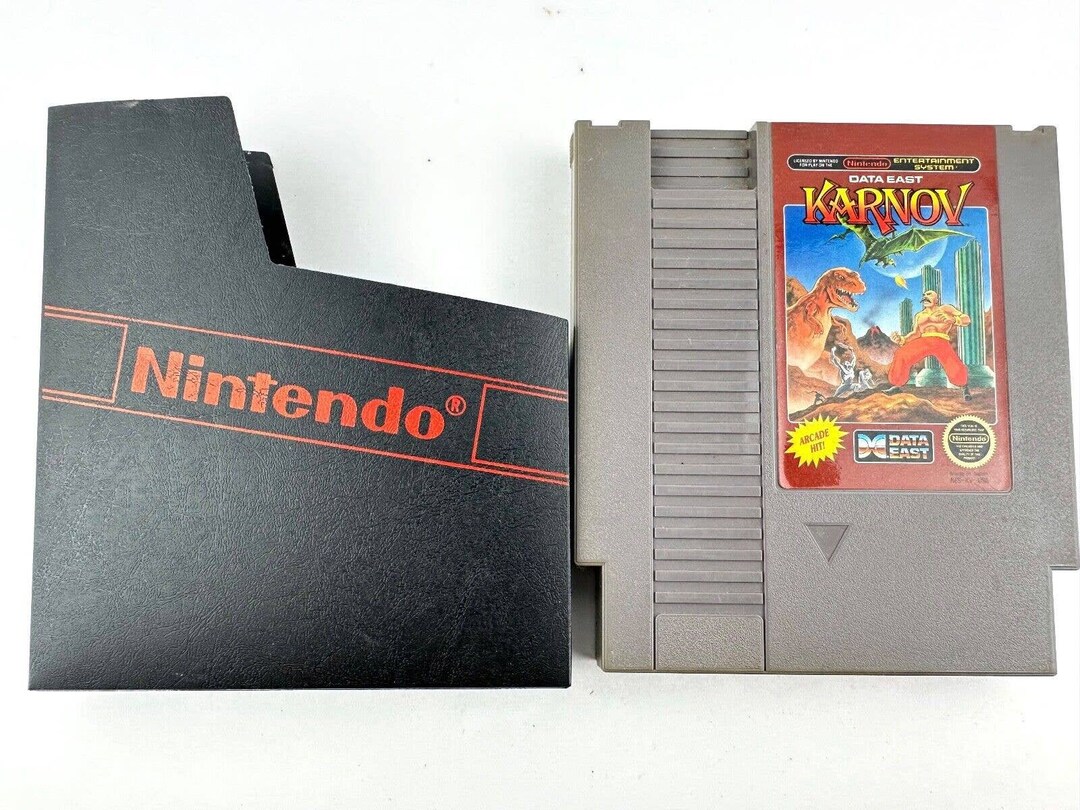 Karnov Nintendo Entertainment System NES Includes Game & Sleeve Made in ...