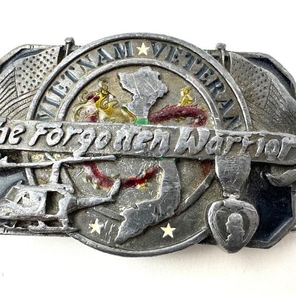 Vietnam Veteran Belt Buckle - Etsy