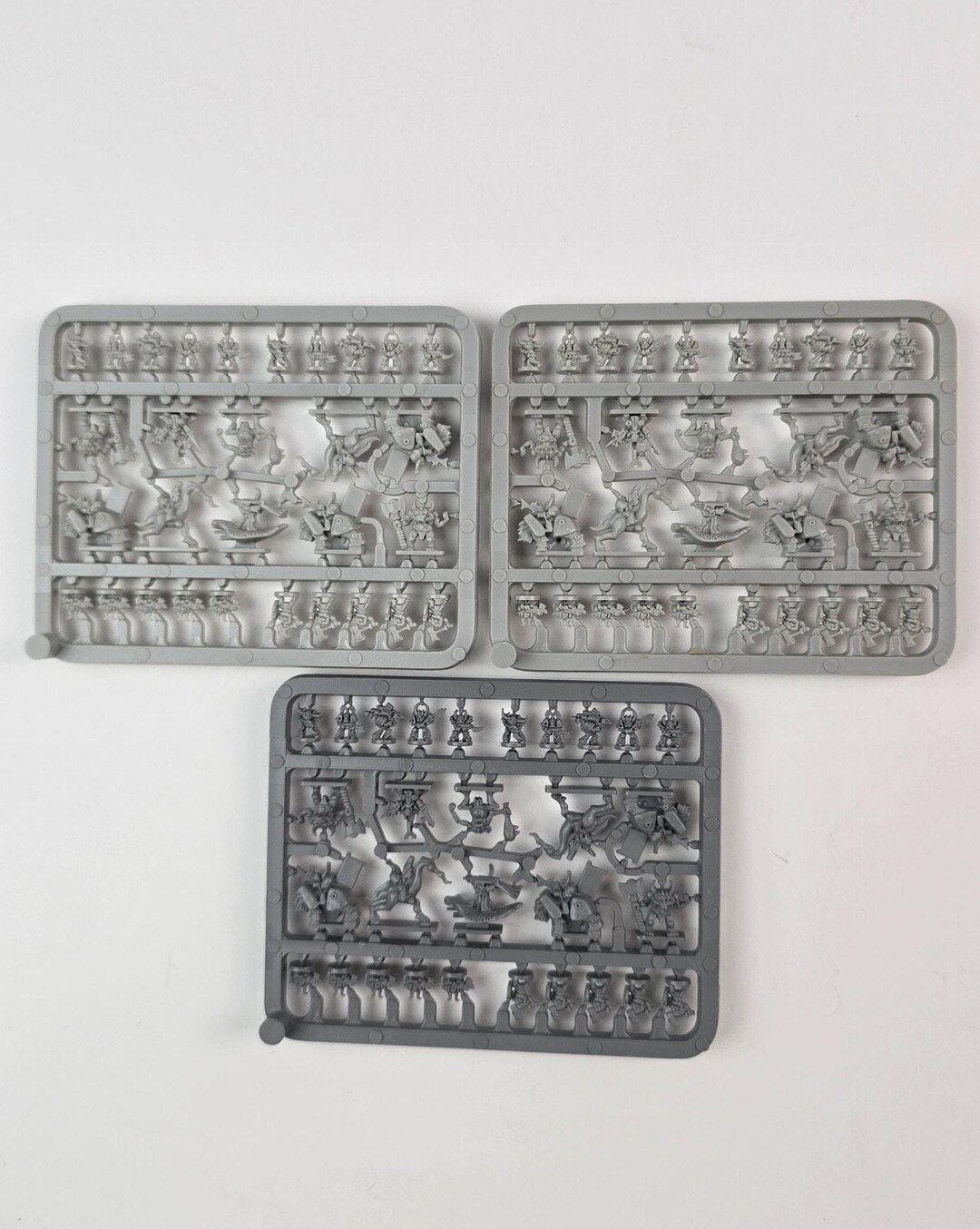 Space Marine Epic 40k Chaos Horde 3 Complete Sprues W/stands 1990 Games ...