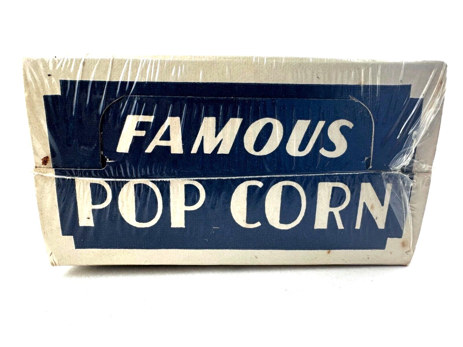 Vintage Gray's Famous Popcorn Empty Box From Cracker Barrel Blue ...