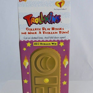 1998 Trollkins In-style Fairy Troll Doll Pink Hair New in Box - Etsy