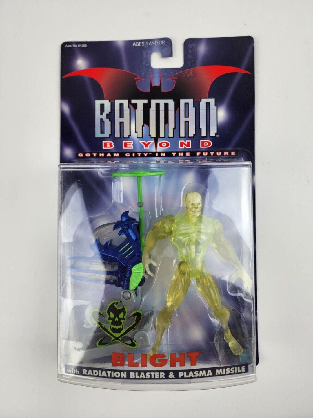 1999 Batman Beyond Blight Action Figure Glow in the Dark New on Card ...