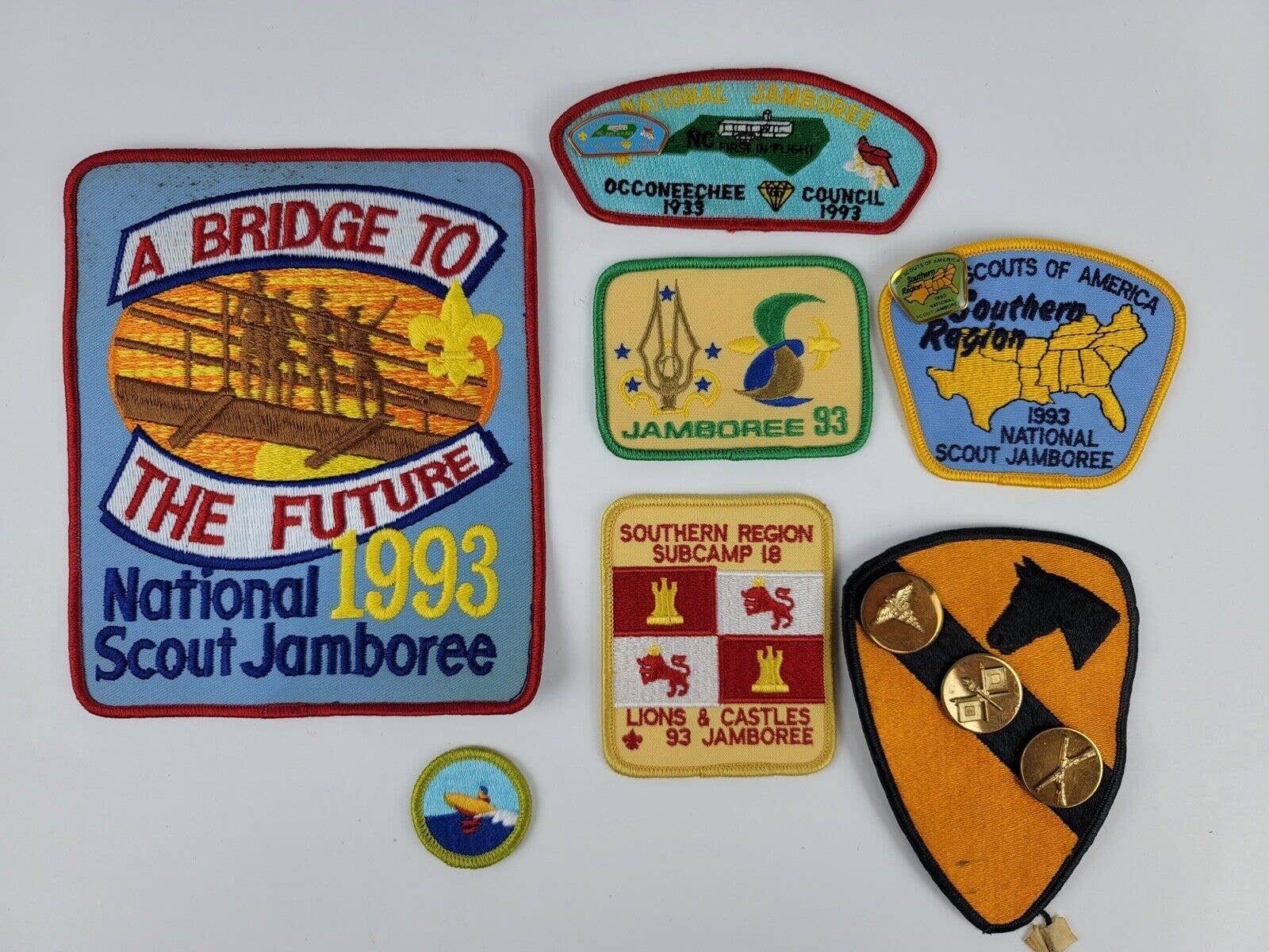 Lot 1993 Boy Scout Jamboree Patches & Badges With Bonus Enamel - Etsy