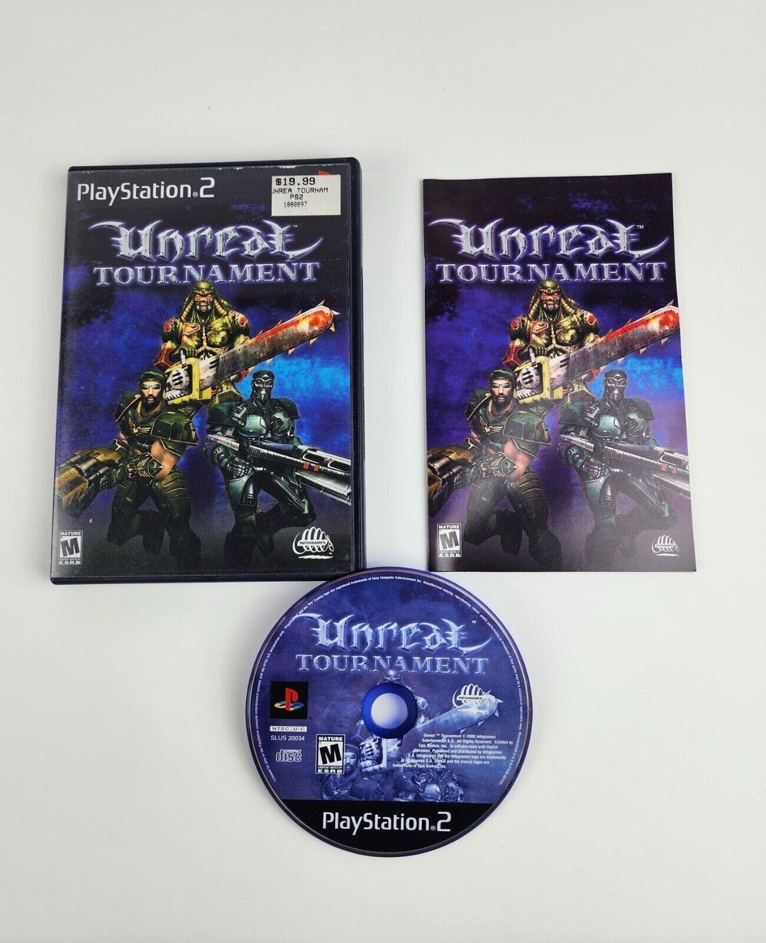 Unreal Tournament Sony Playstation 2 PS2 Complete Very Good Condition ...